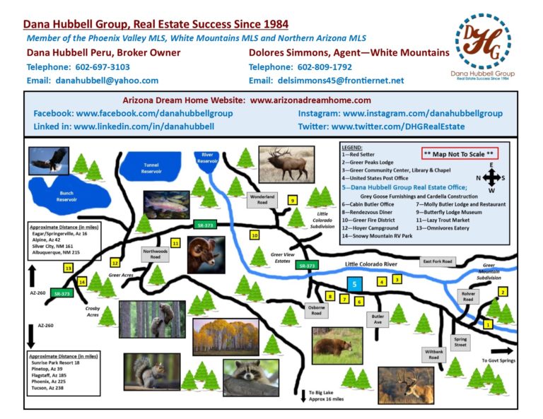 Greer Office & Area Map
